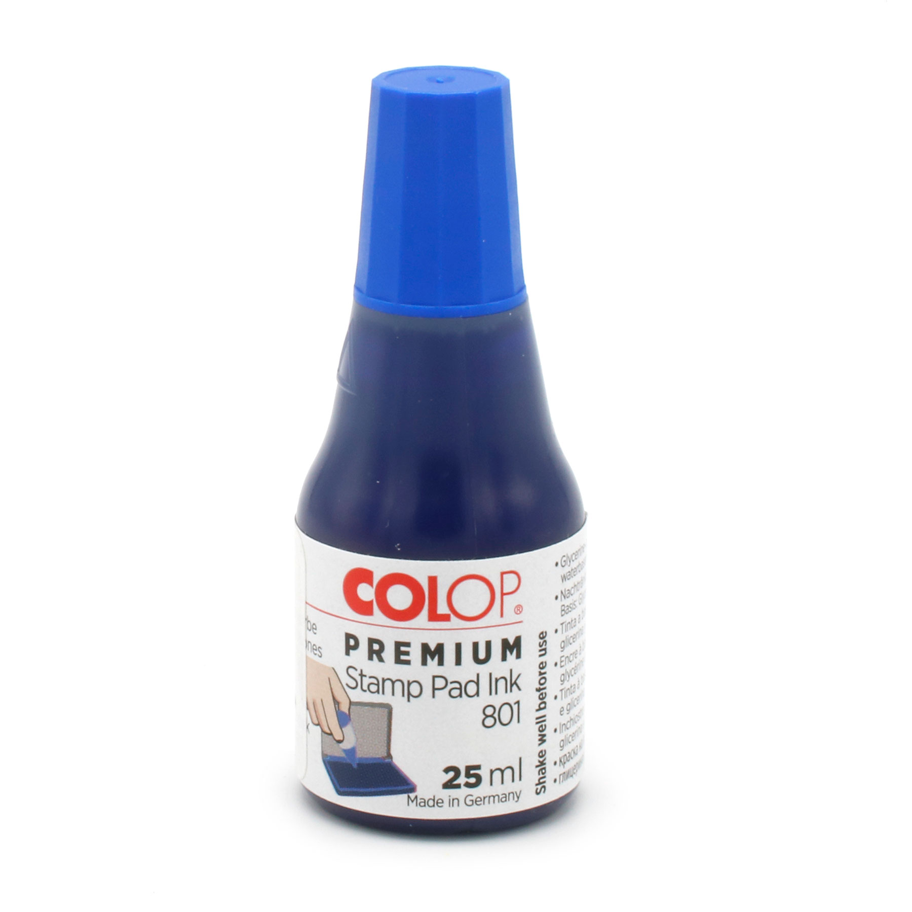 Papelería Comercial - TINTA PARA SELLO 25 ML. COLOP C/AZUL