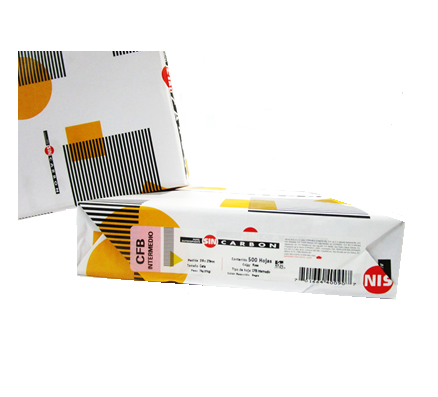 Papelería Comercial - PAPEL AUTOCOPIANTE T.CARTA CFB C/500 COPAMEX ROSA