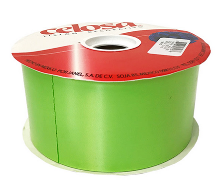 Papelería Comercial - MERCERIA LISTON CELOSA LISO #22 C. VERDE L.