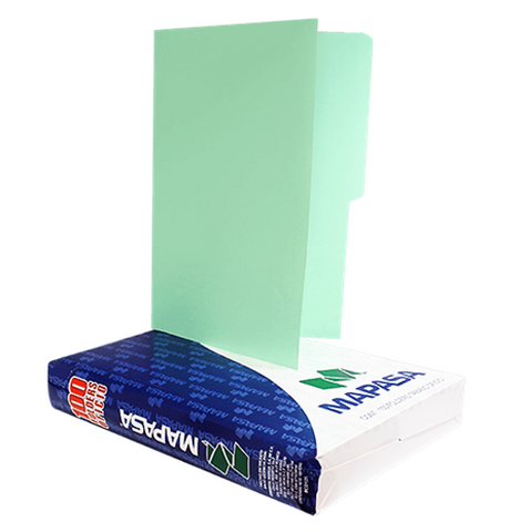 Papelería Comercial - FOLDER T. OFICIO COLOR VERDE C/U