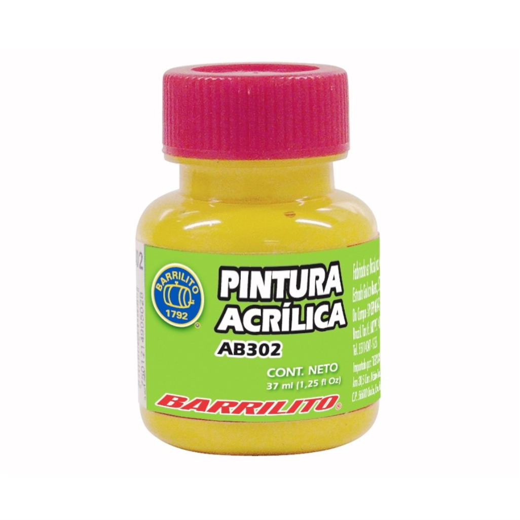 PINTURA ACRILICA AMARILLO MEDIO