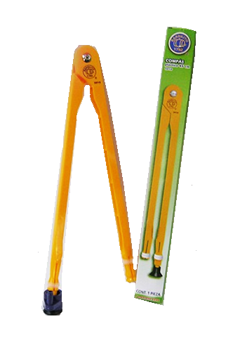 Papelería Comercial - COMPÁS DE PLASTICO P/PIZARRON