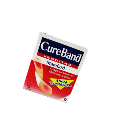 Papelería Comercial - MEDICAMENTO CURITAS STANDAR C/100
