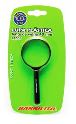 Papelería Comercial - MERCERIA LUPA 40 MM. PLASTICA