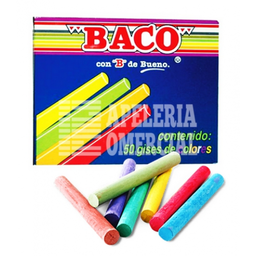 Papelería Comercial - GISES CAJA C/50 COLOR