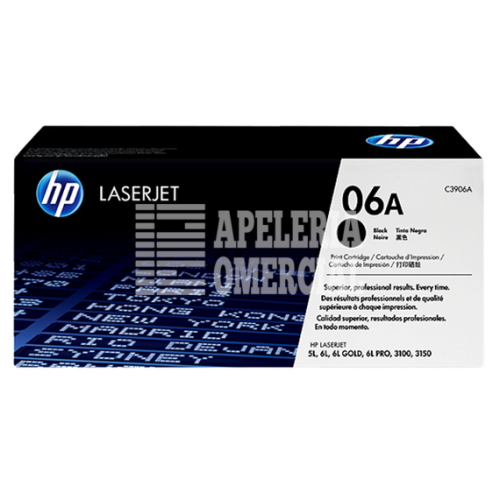 Papelería Comercial - HP-C3906A TONER P/IMPRESORA LASER 5L/6L HP 06A